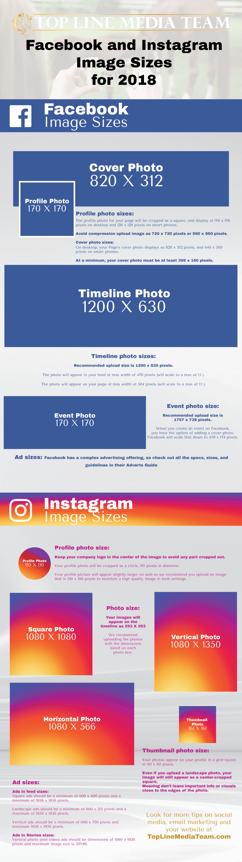 FB-and-Insta-Size-Infographichorse_TopLineMediaTeam - Top Line Media Team